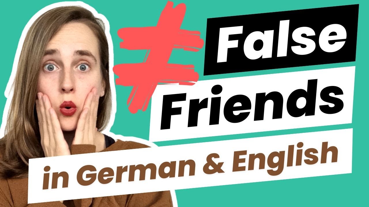 False Friends: 20 Tricky German Words That Confuse English Speakers ...