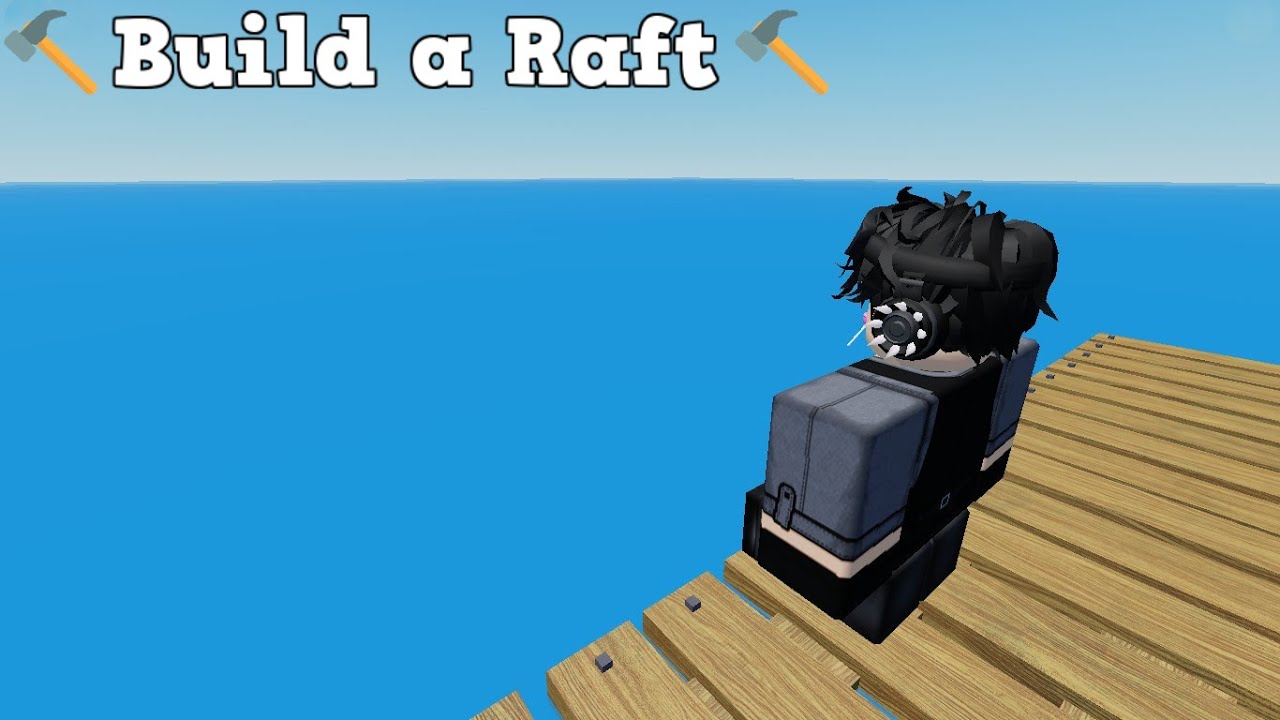 stuck at nowhere - Roblox: Build a Raft - YouTube