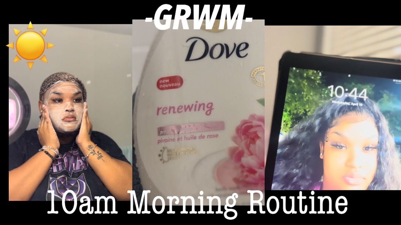 MORNING ROUTINE: GRWM!!!!! - YouTube