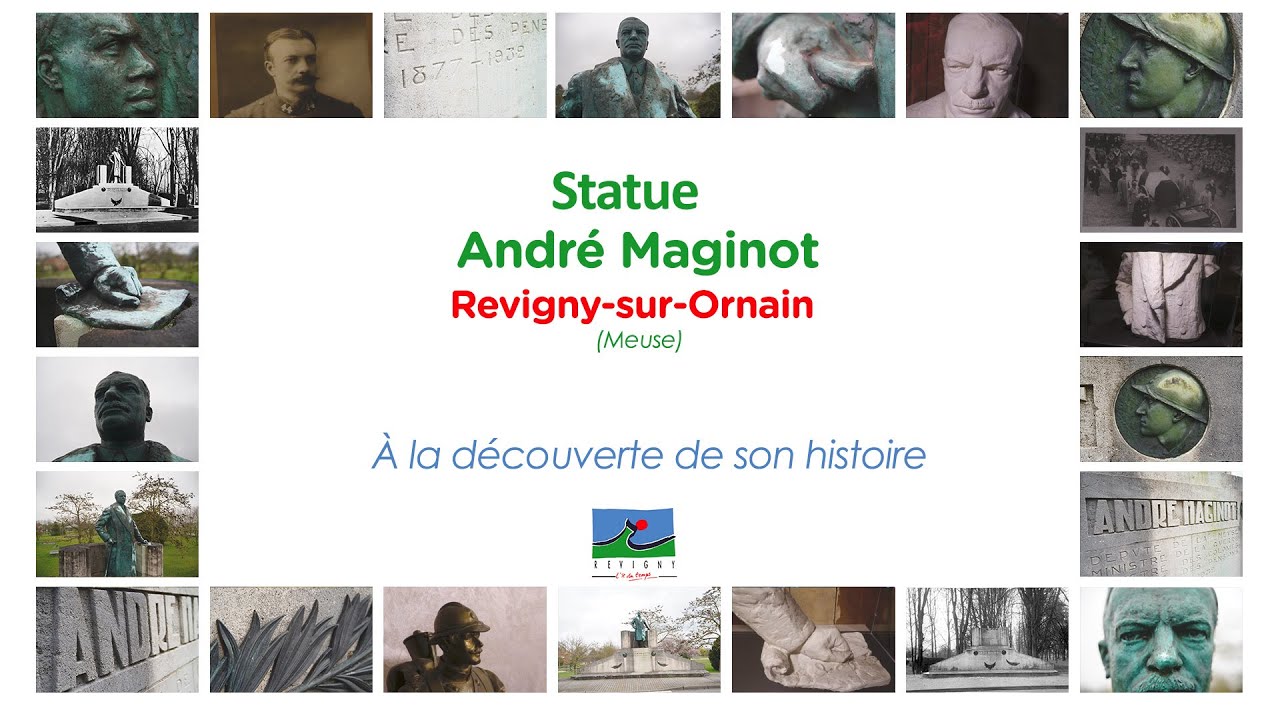 À la découverte de la statue d'André Maginot - YouTube