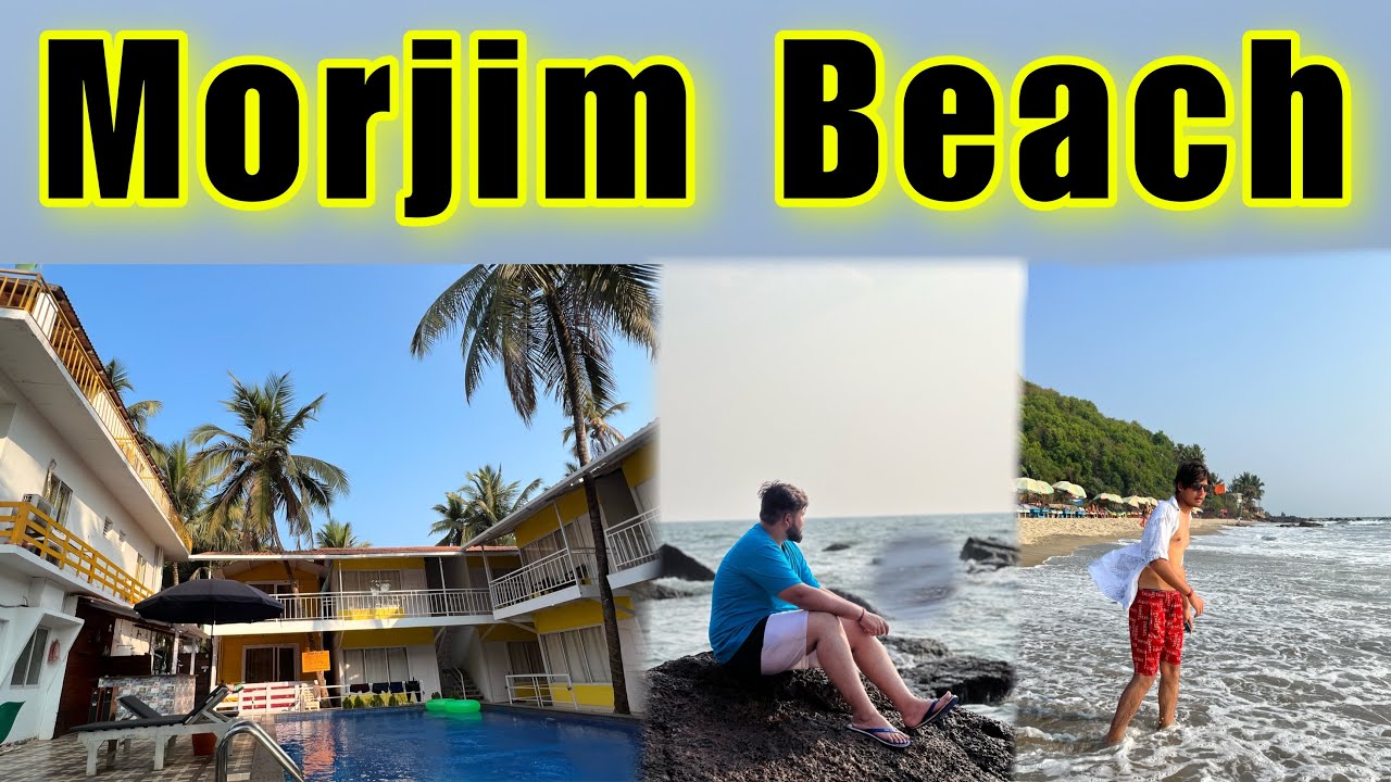 Morjim Beach, Last day of Goa Trip | Ab ghr jana h😅 #vlog26 #goa # ...
