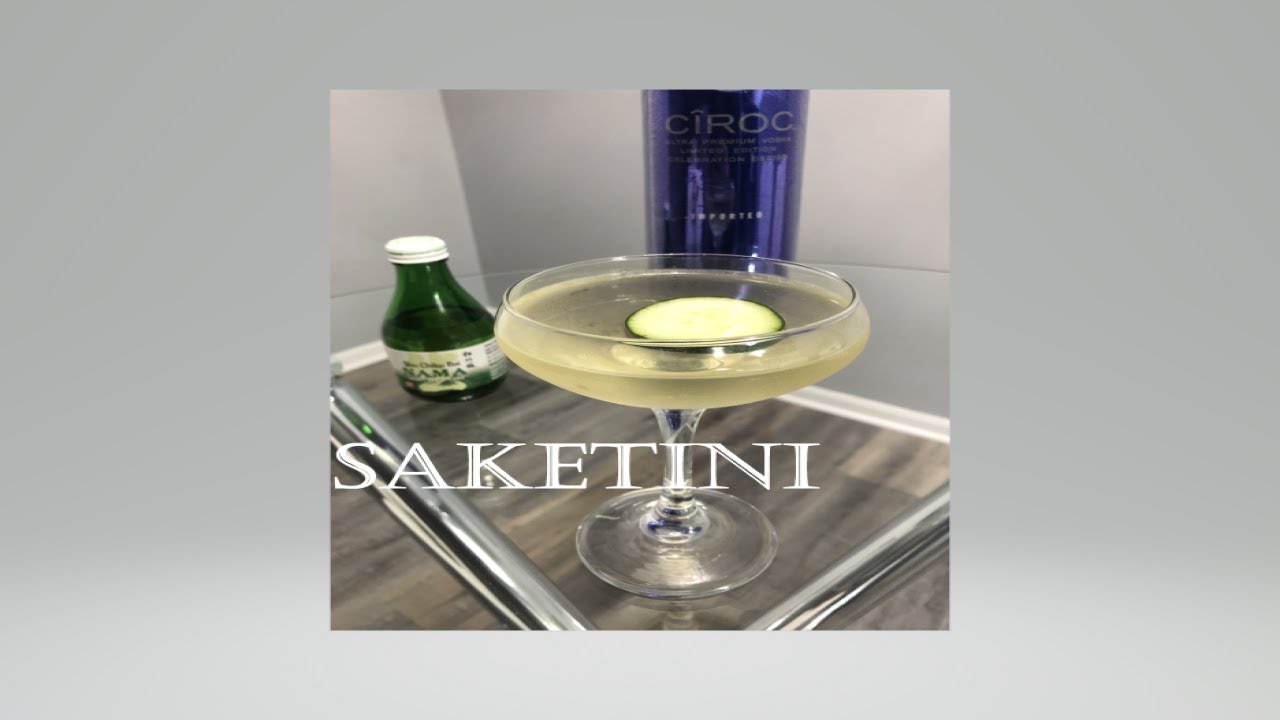 Saketini - Top Shelf Cocktails - YouTube