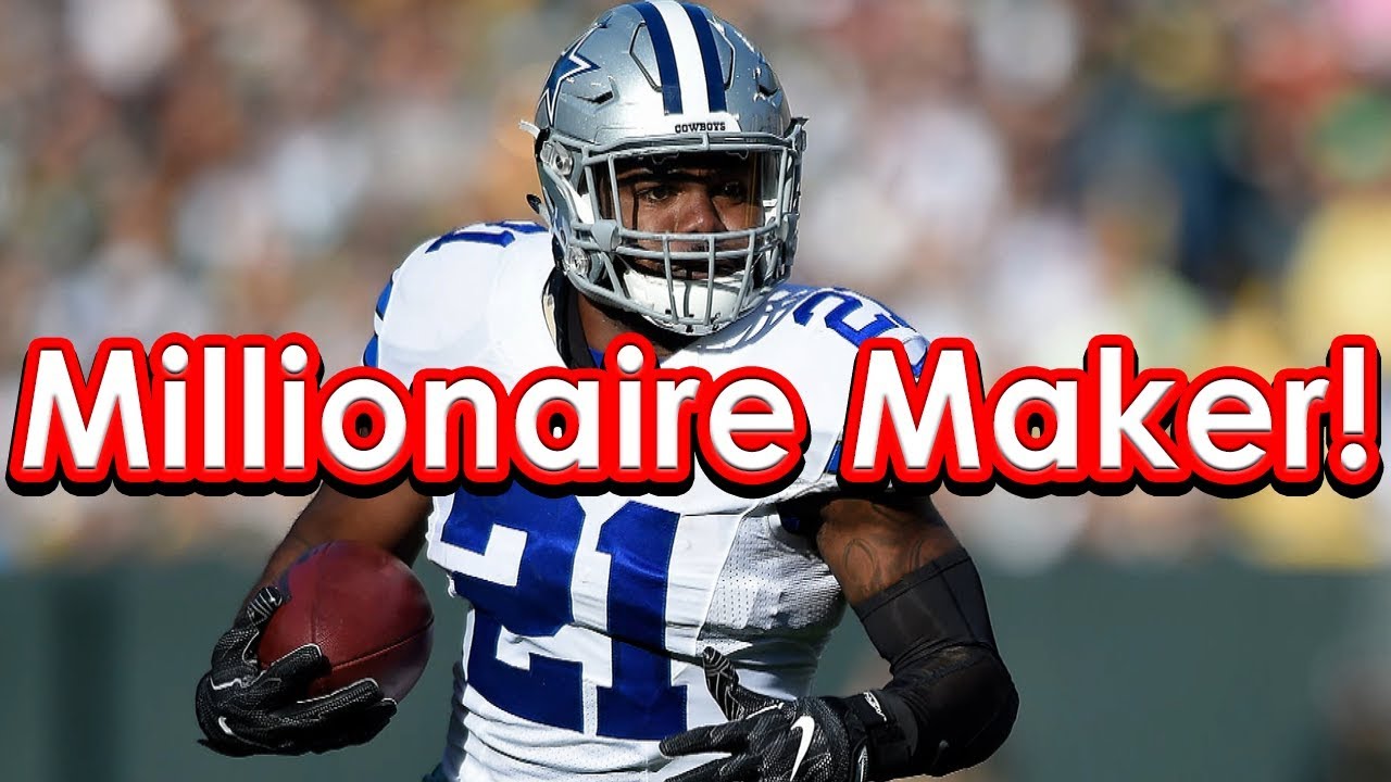 DraftKings Week 16 NFL Millionaire Maker Lineup + FanDuel Picks - YouTube