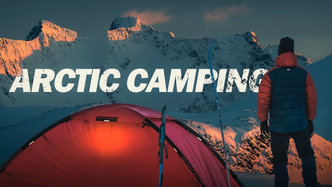 Silent WINTER CAMPING in -18° ARCTIC Norway | Hilleberg Unna - YouTube