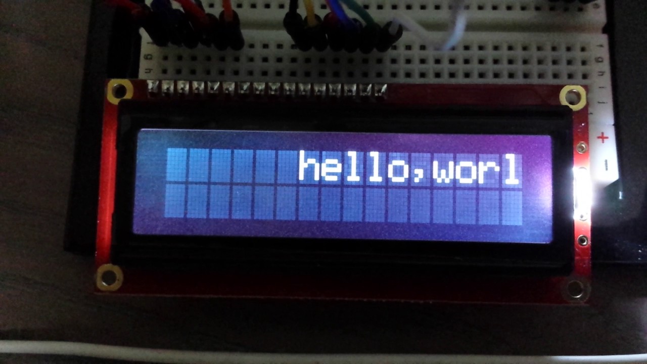 Arduino Starter Kit Redboard Lcd Youtube