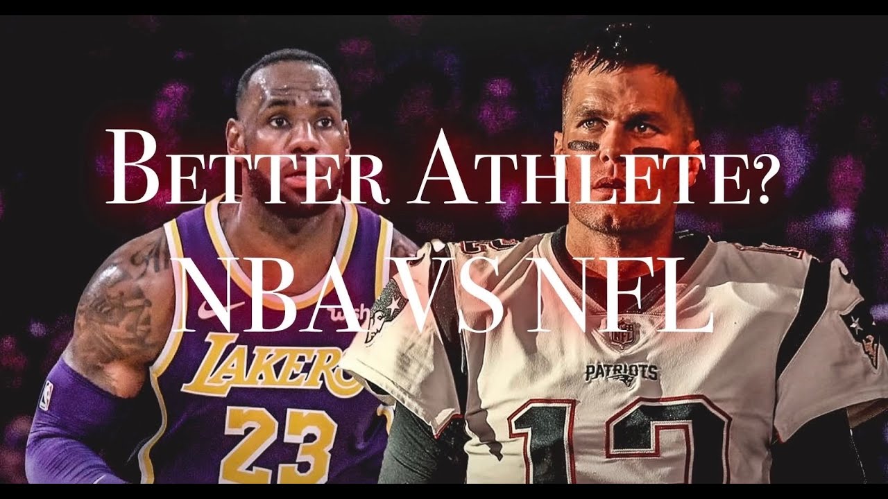 Better Athlete? NBA vs NFL | Scoring on Wemby? - YouTube
