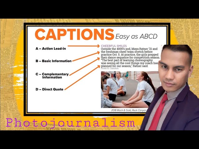 Photojournalism Examples With Caption Ppt