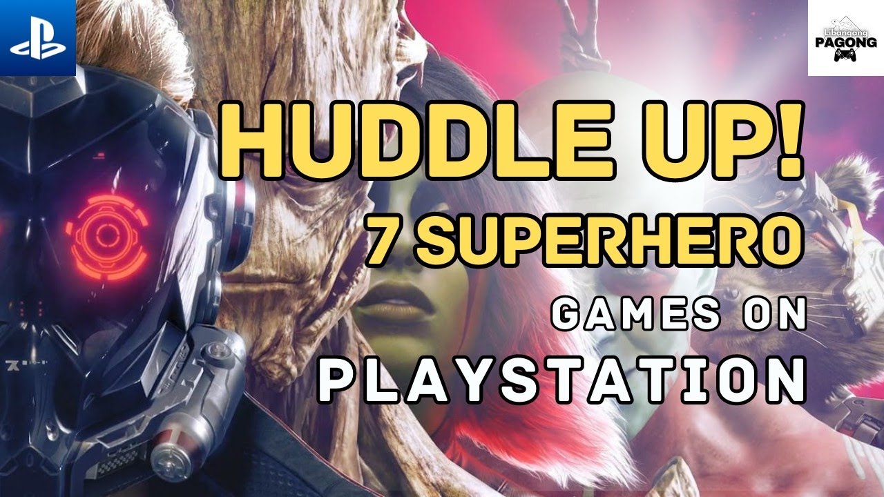 Huddle Up! 7 Superhero Games you can play on PlayStation 5! - YouTube