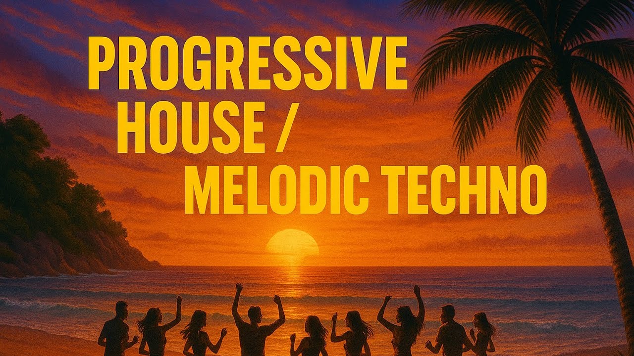 Binary Wish - Sunset Beach | Progressive House & Melodic Techno DJ Mix - YouTube