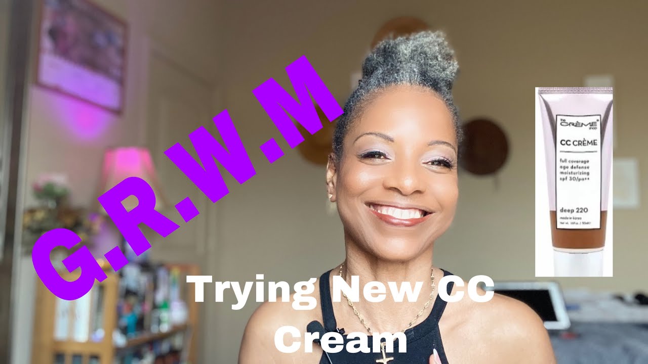 GRWM - Wear test of the Crème’ Shop CC Cream! - YouTube