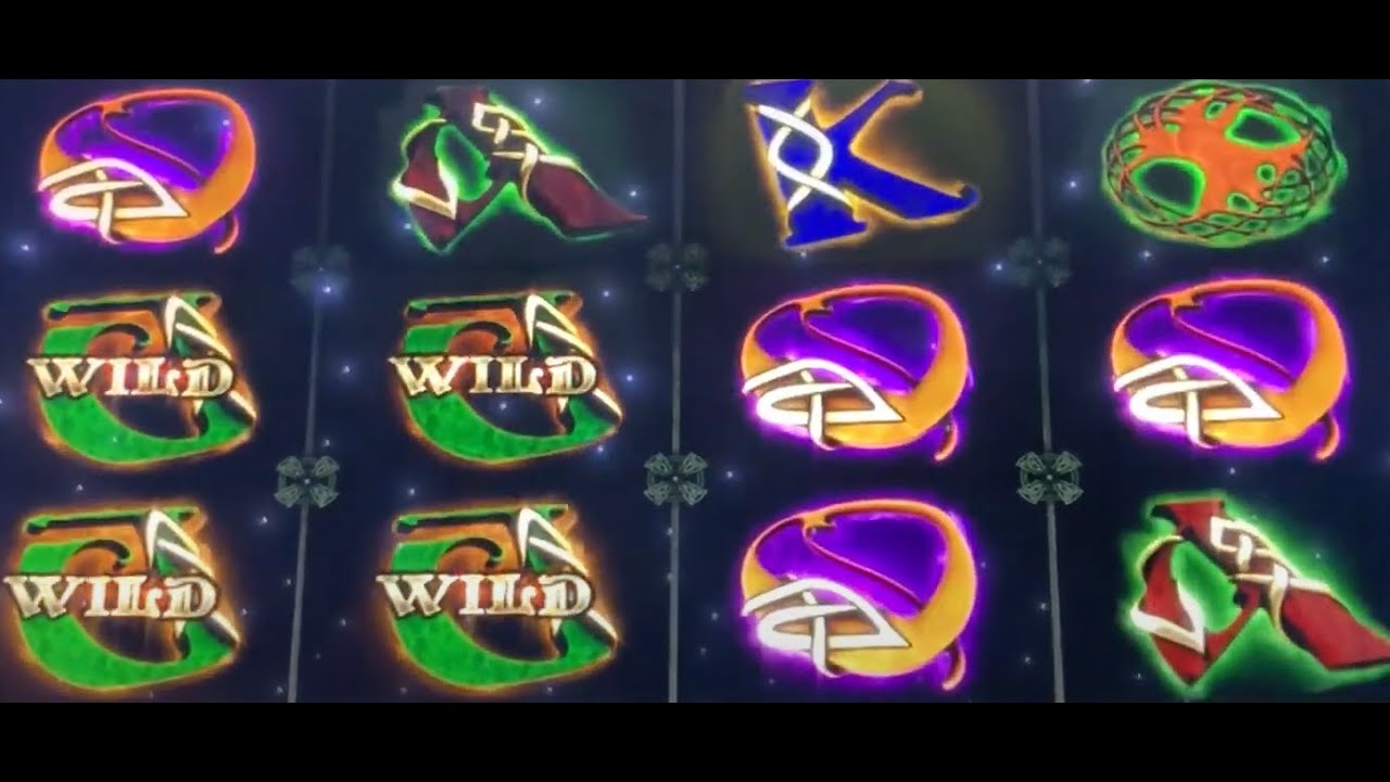 Live play on Celtic magic (Synot) slot machine with bonus free spins ...