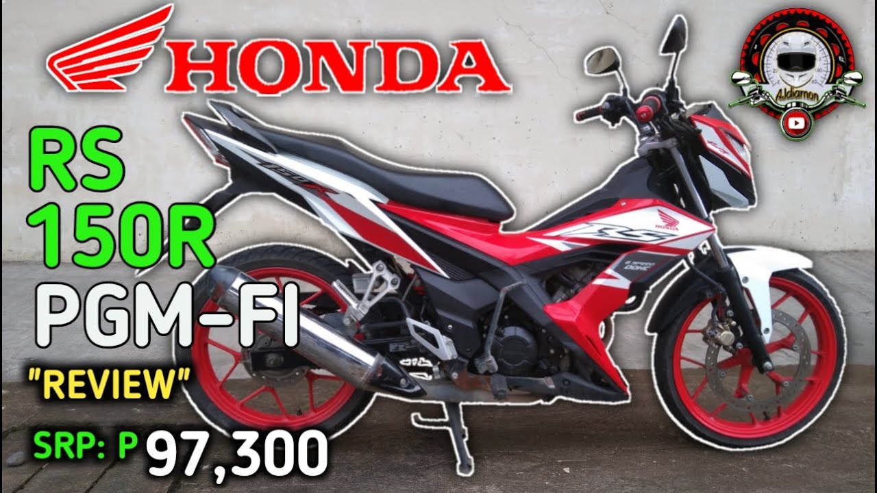 HONDA RS 150R PGM-FI REVIEW & TEST DRIVE | AJDIAMON - YouTube