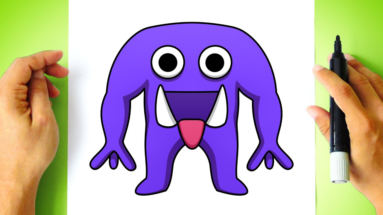 How to DRAW CAPTAIN FIDDLES - Garten of Banban - YouTube