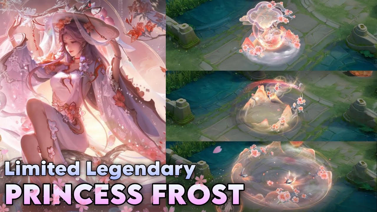 Princess Frost New Legendary Skin "Azalea Traveler" | 9th Anniversary ...
