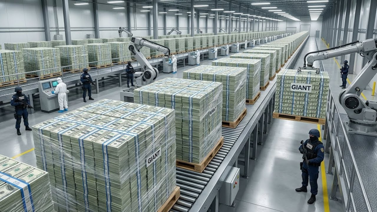 Inside the US Money Factory: How the $100 Bill is Made - YouTube