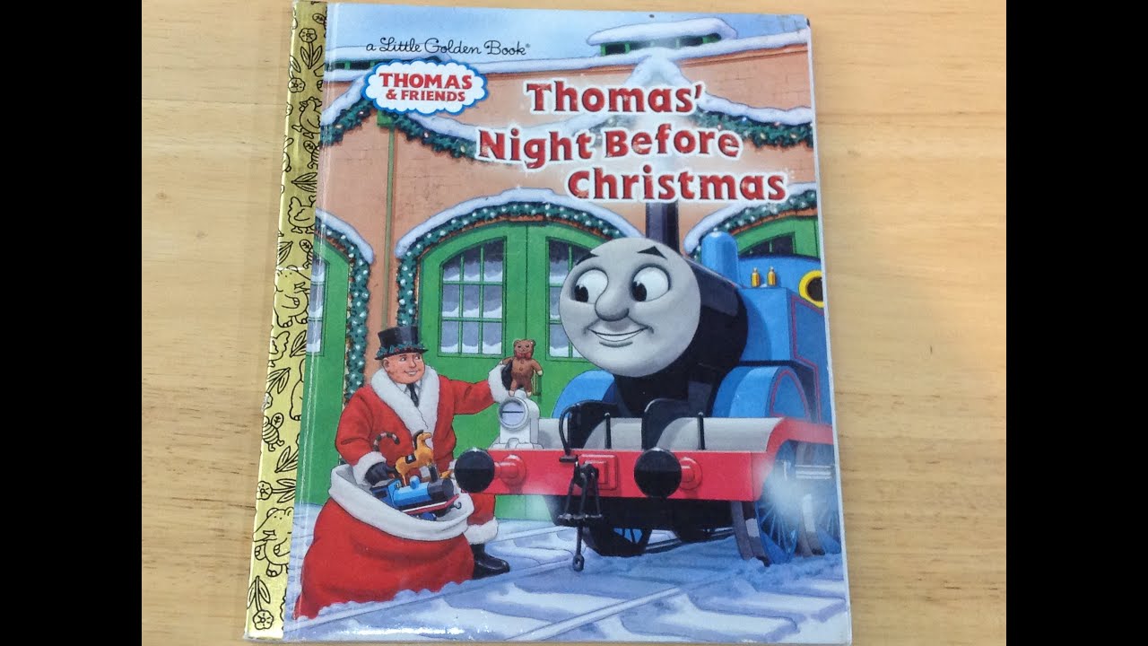 Thomas and Friends: Thomas' Night Before Christmas Read Aloud - YouTube