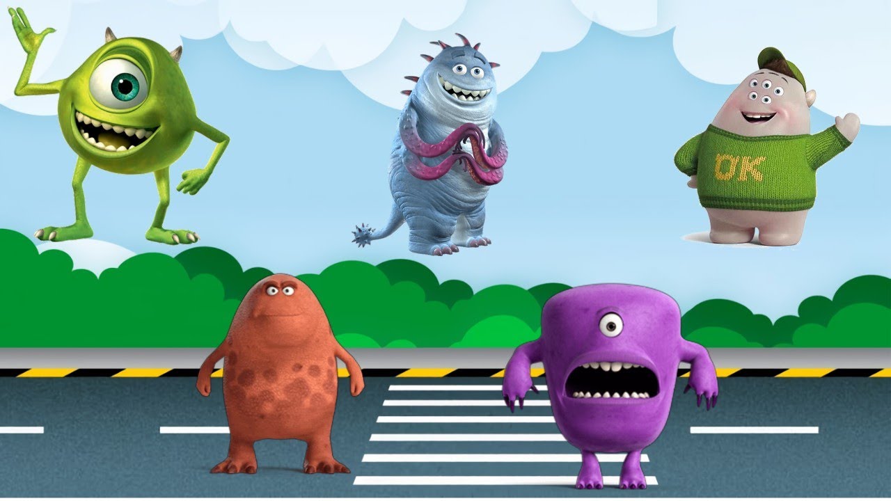 Looking for Disney Pixar monster inc James P. Sullivan, Mike Wazowski ...