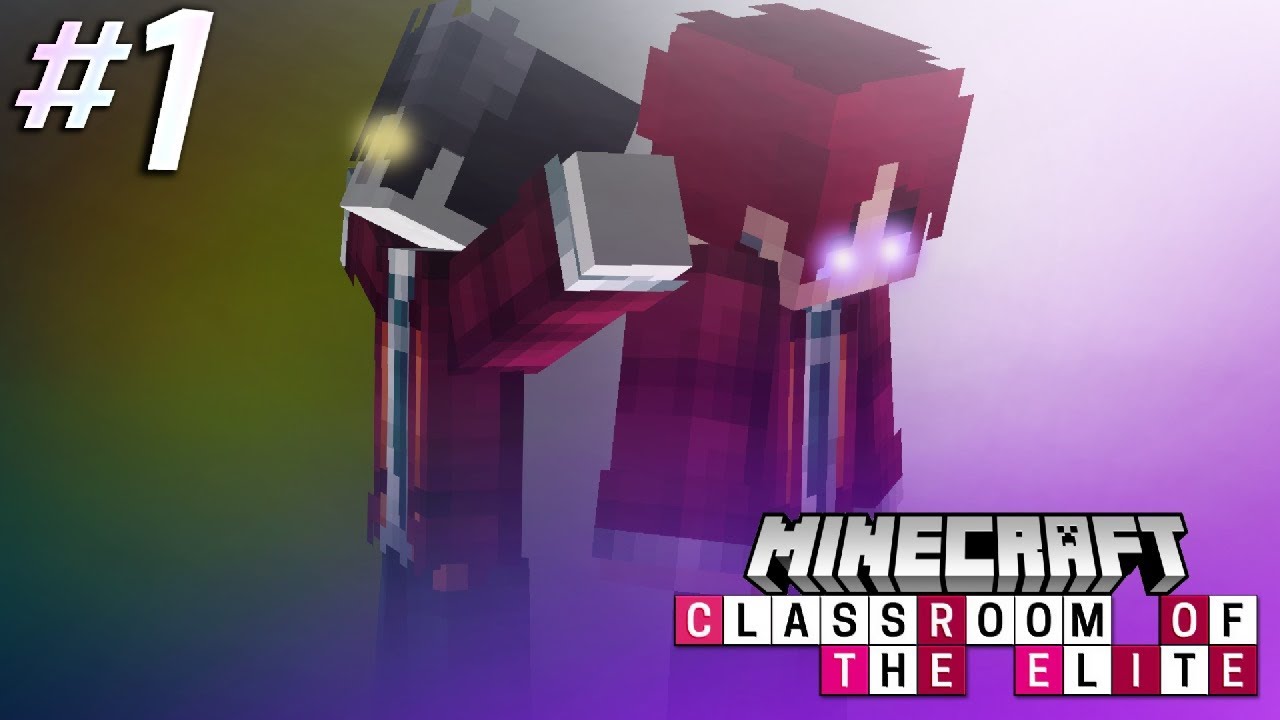 🎲 Der Classroom of the Elite // Minecraft Classroom of the Elite 🎭 ...