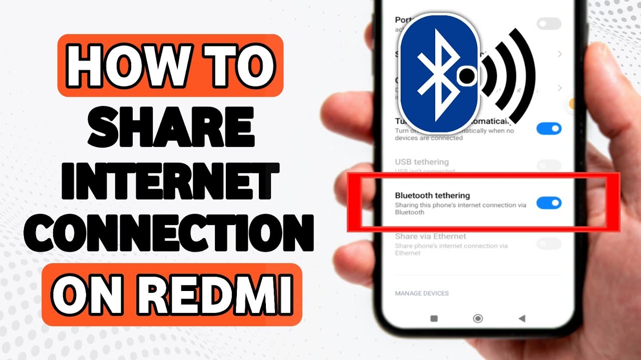 How to share Internet via Bluetooth on Redmi - share internet via ...