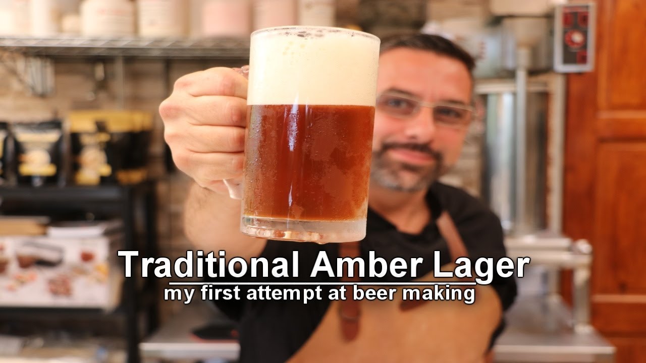 I finally made my first batch of beer!! - YouTube