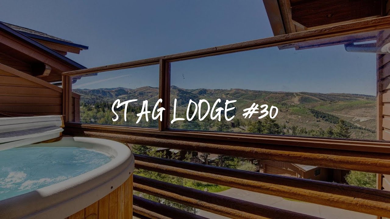 Stag Lodge #30 Review - Park City , United States of America - YouTube
