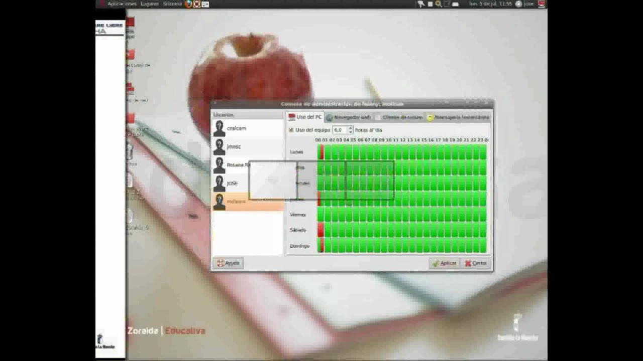 Molinux 6.0 - Consola de administración Nanny - YouTube