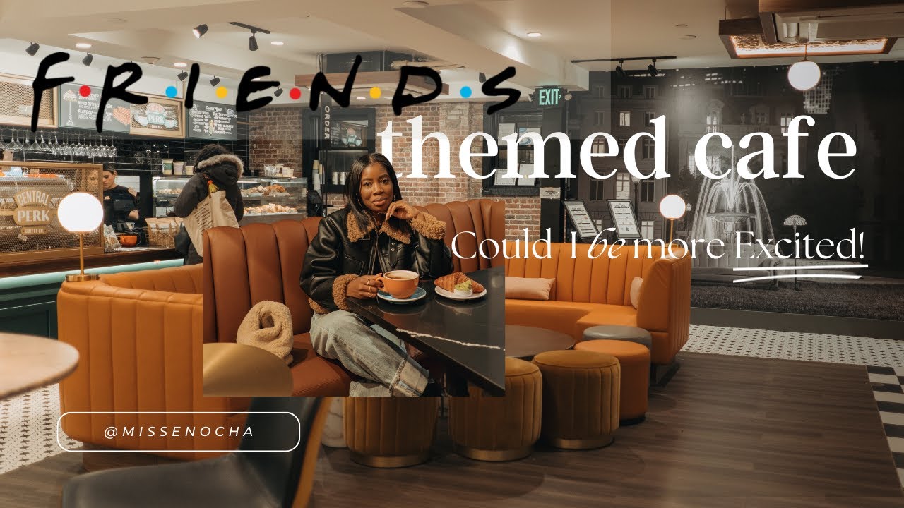 A “Friends” Themed Cafe | Central Perk Boston MA - YouTube