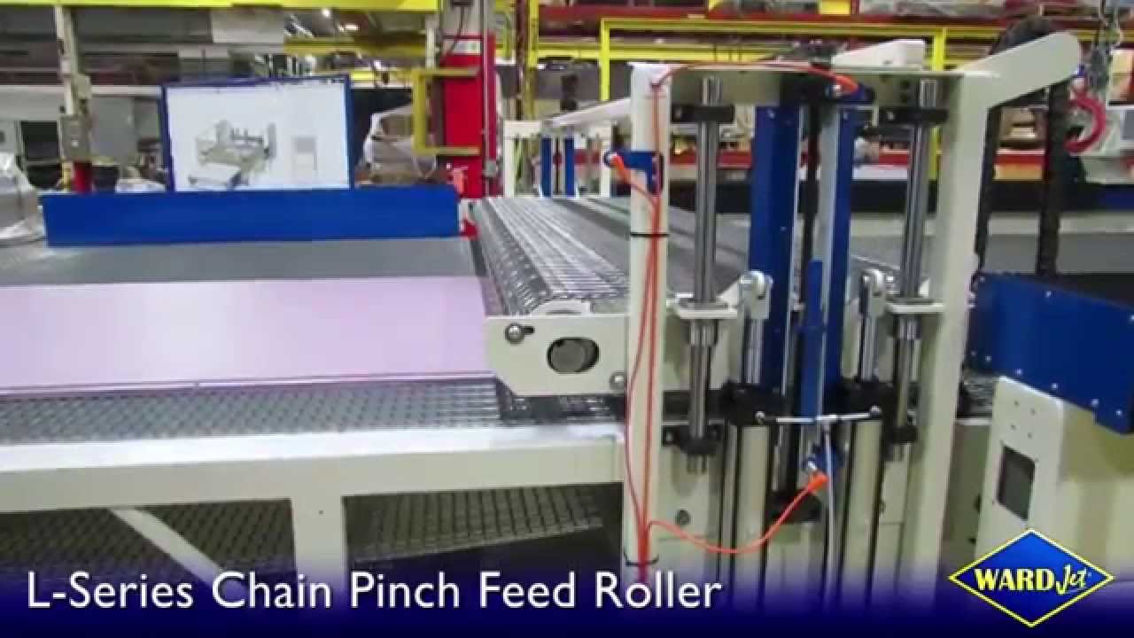 Chain Pinch Feed Roller - YouTube