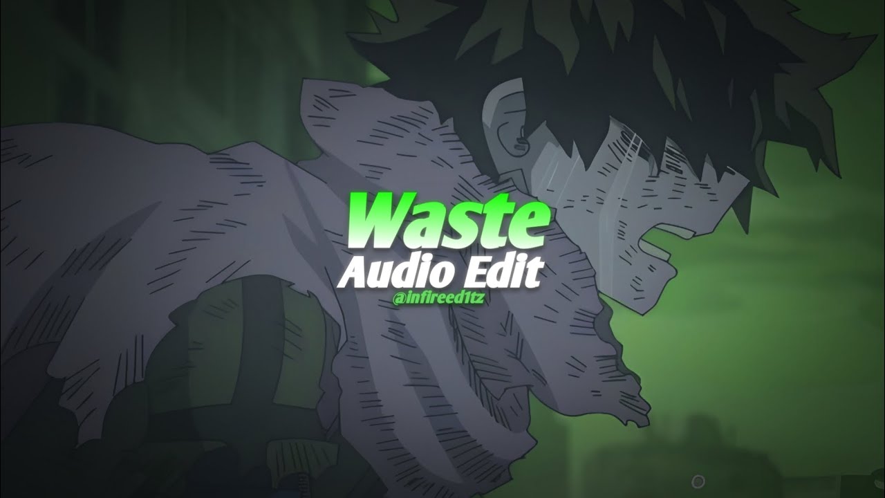 waste - slowed + reverb💔 [edit audio] - YouTube