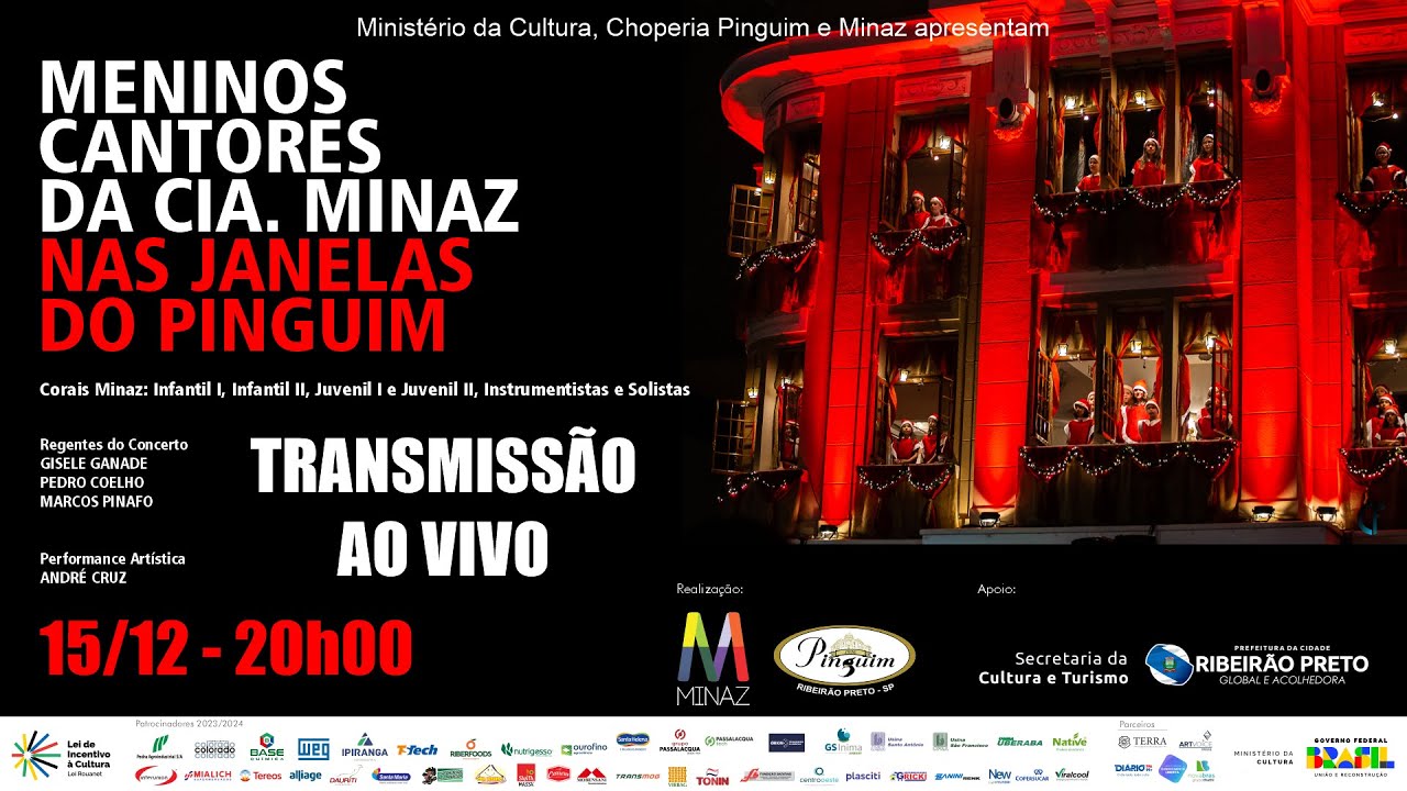 LIVE - Meninos Cantores da Cia. Minaz - YouTube