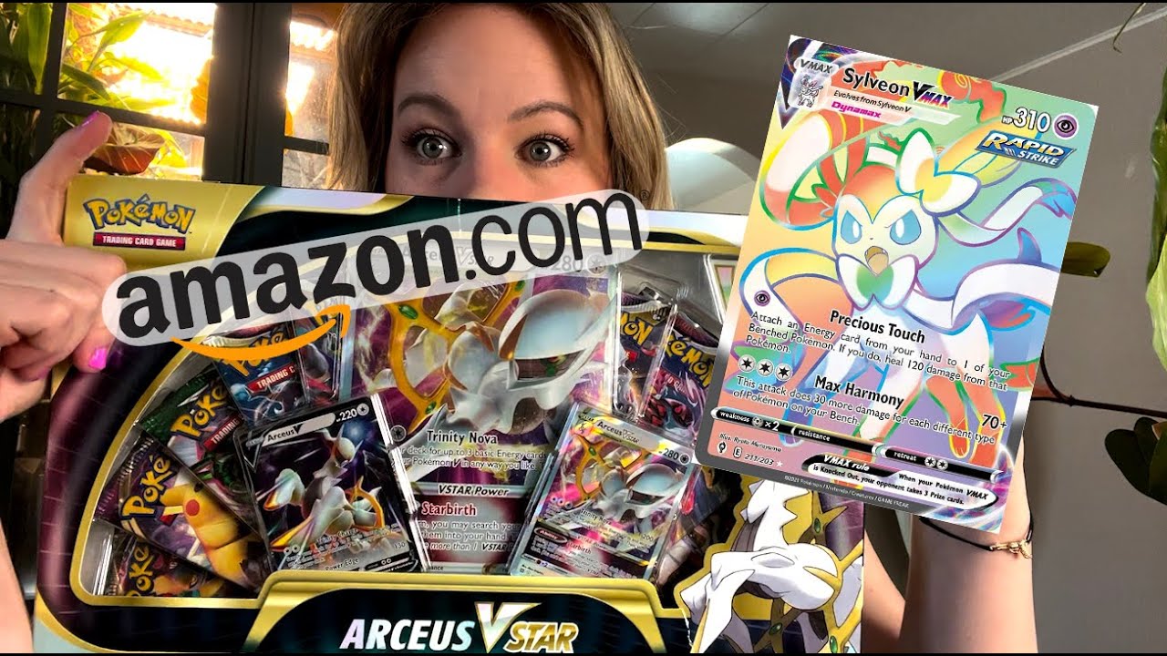Pokémon TCG Arceus VSTAR Premium Collection opening! - YouTube