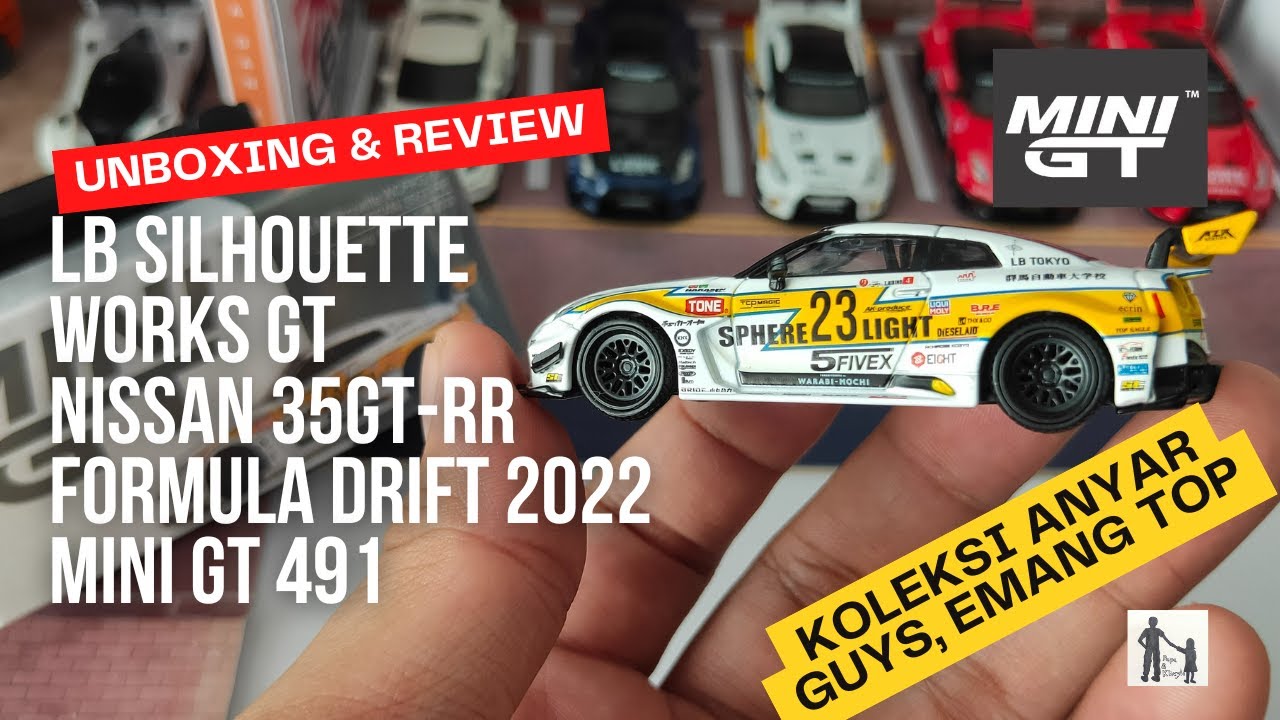 LB Silhouette Works GT Nissan 35GT-RR Formula Drift 2022 MINI GT 491 ...