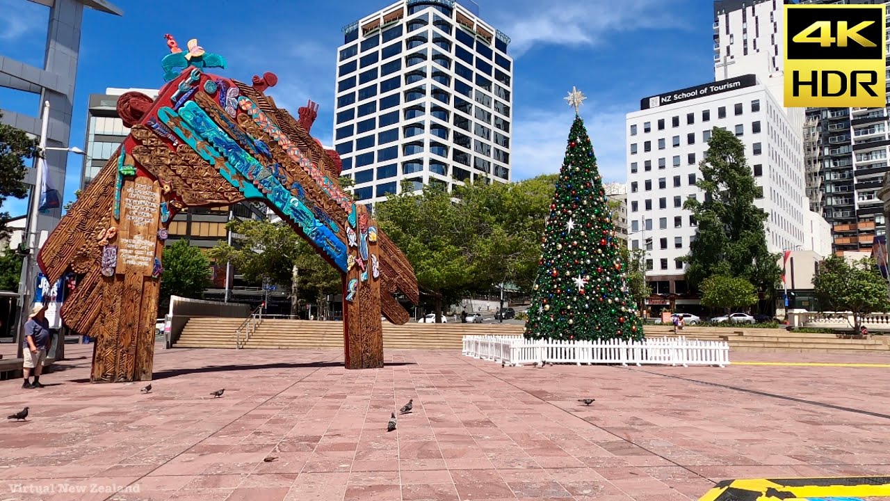 【4K HDR】Walk Tour Auckland City New Zealand! - YouTube