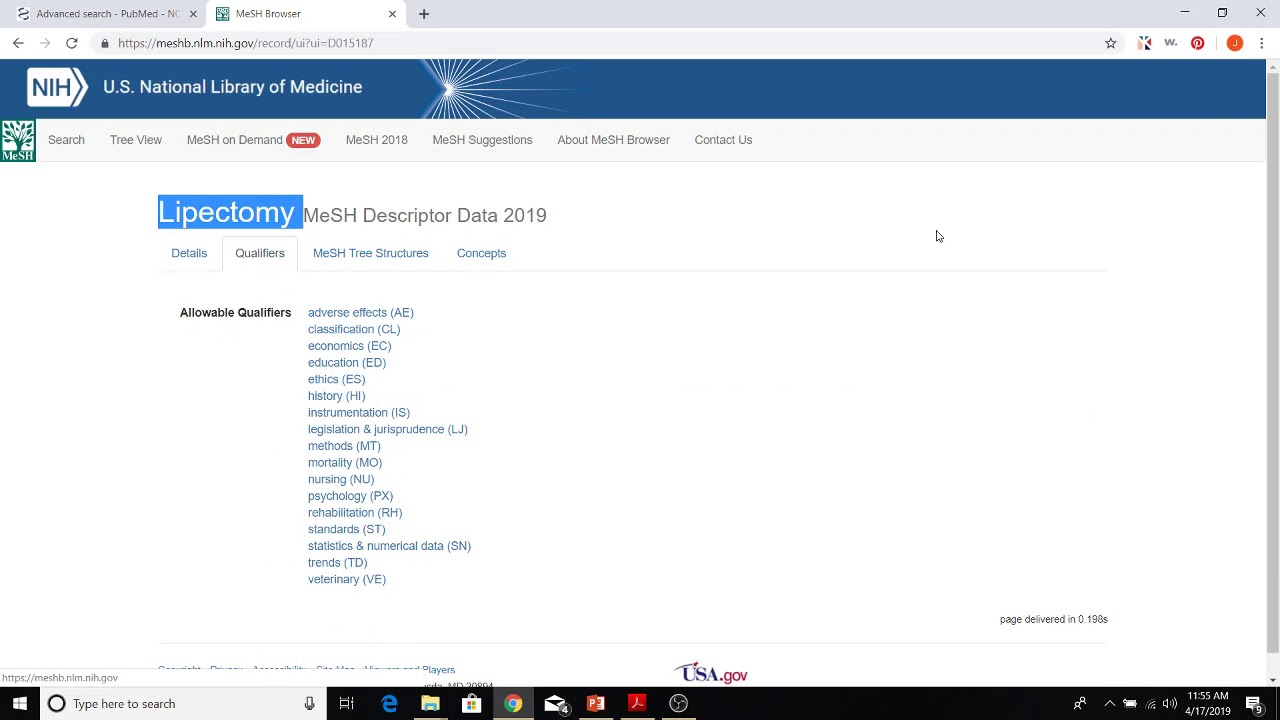 Searching PubMed using the MeSH Browser - YouTube