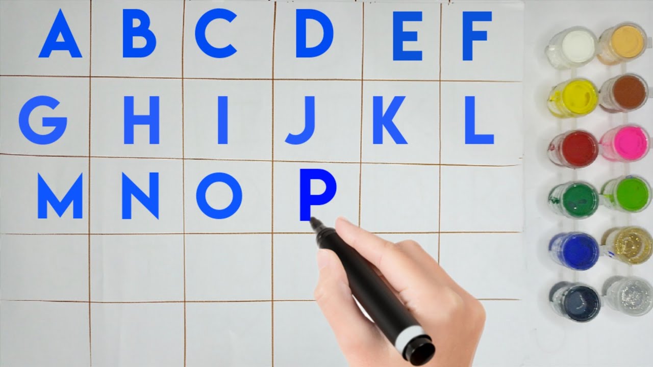 Learn to write and read abcd | learn to write english alphabets with ...