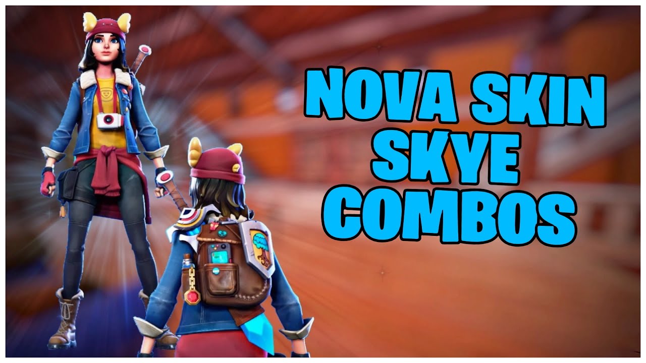 MOSTRANDO A *NOVA* SKIN SKYE & COMBOS | FORTNITE - YouTube
