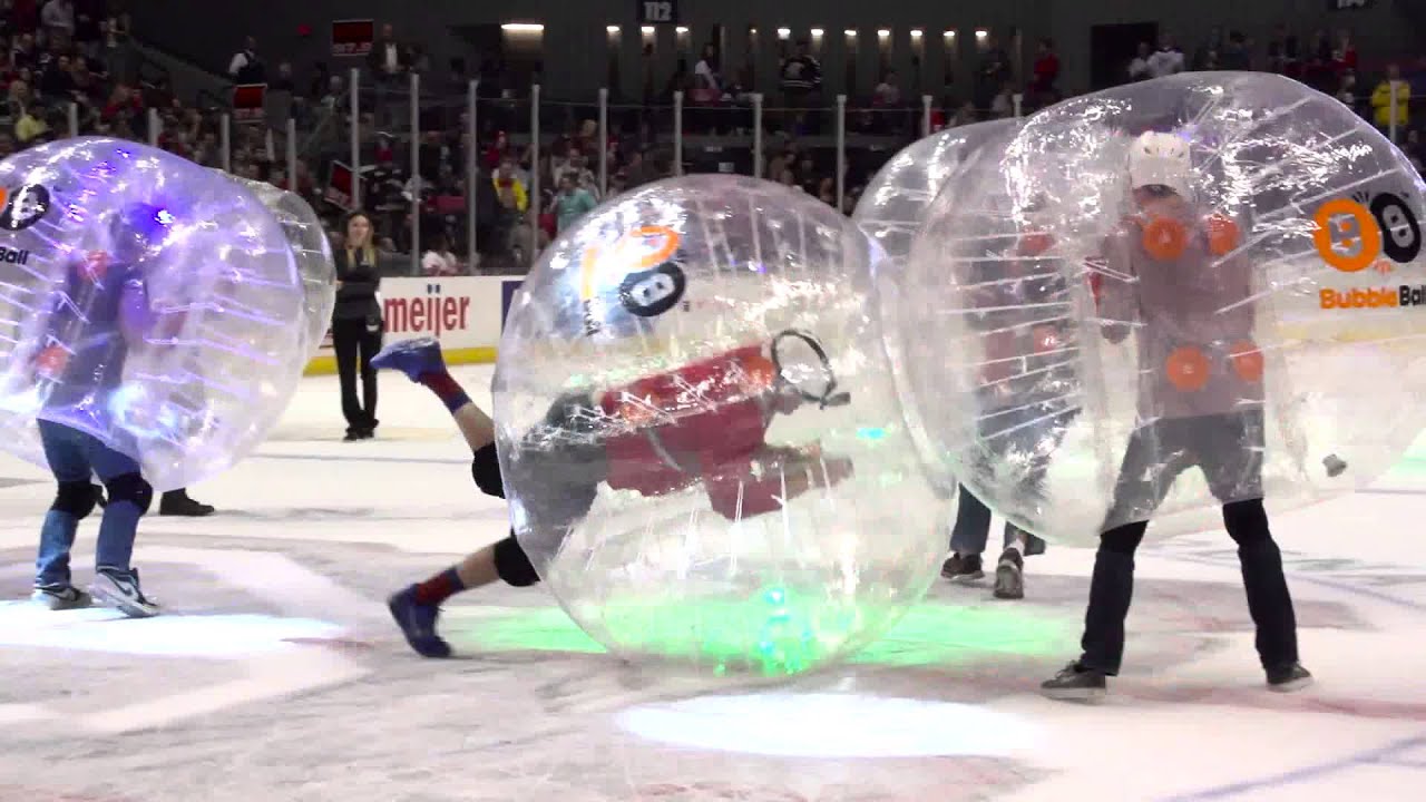 Bubble Ball...On ICE! - Big Hits - YouTube