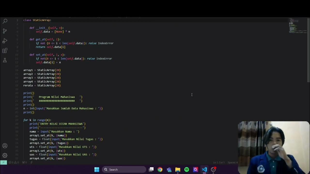 UAS Algoritma dan Pemrograman 2 | Muhammad Faisal | 2310010524| 2B ...