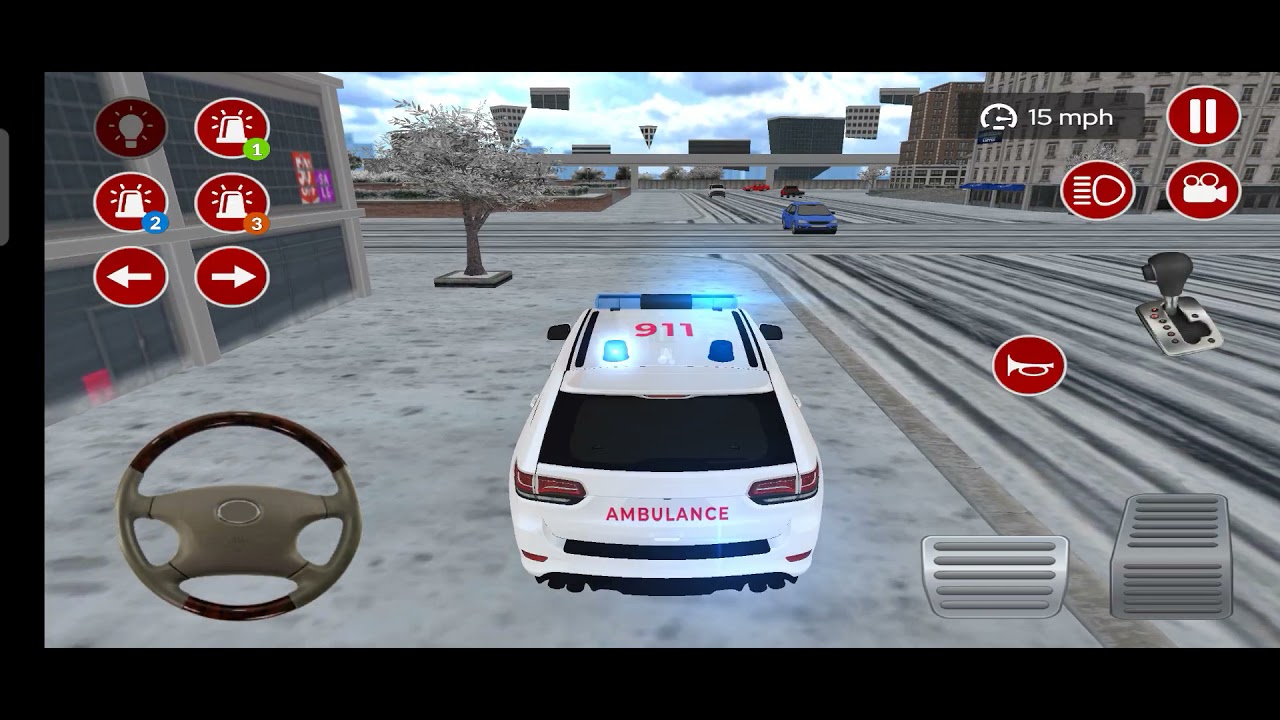 AMBULANS ARABA OYUNU İZLE 3D ANDROİD CAR GAME - YouTube