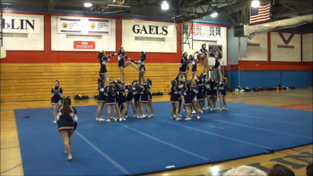 Dublin High School Cheerleading Nationals Send-off 3-23-2011 - YouTube