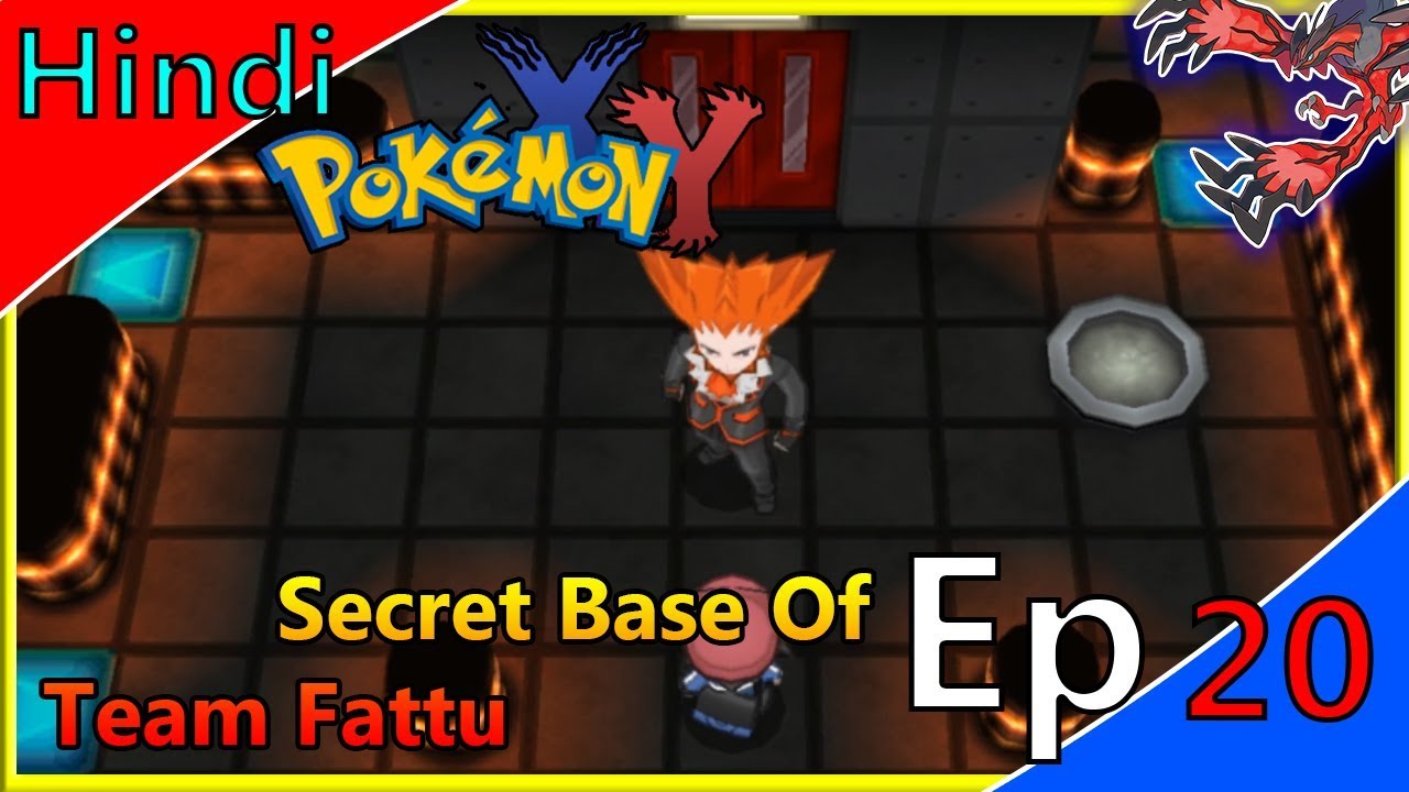 I Found Team Flare Hidden Base in Pokemon Y | Pokemon Y EP20 in Hindi ...