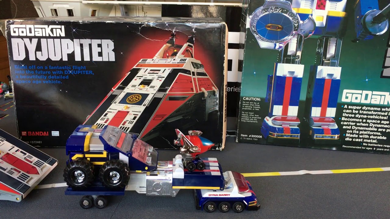 Vintage Bandai Popy Godaikin Dyjupiter and Dynaman Super Sentai ...