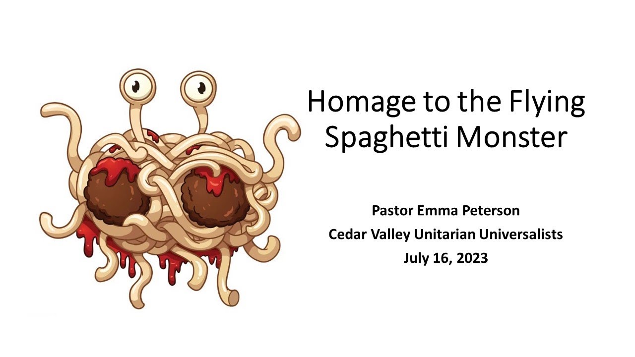 Flying Spaghetti Monster Prayer