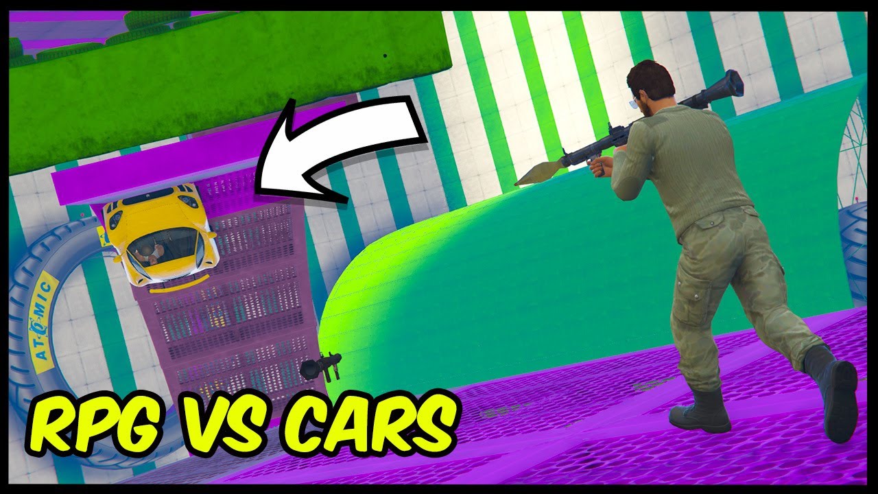 This Cars VS Rpg Match Is Onesided Fun 😈😂- GTA5 ONLINE - YouTube