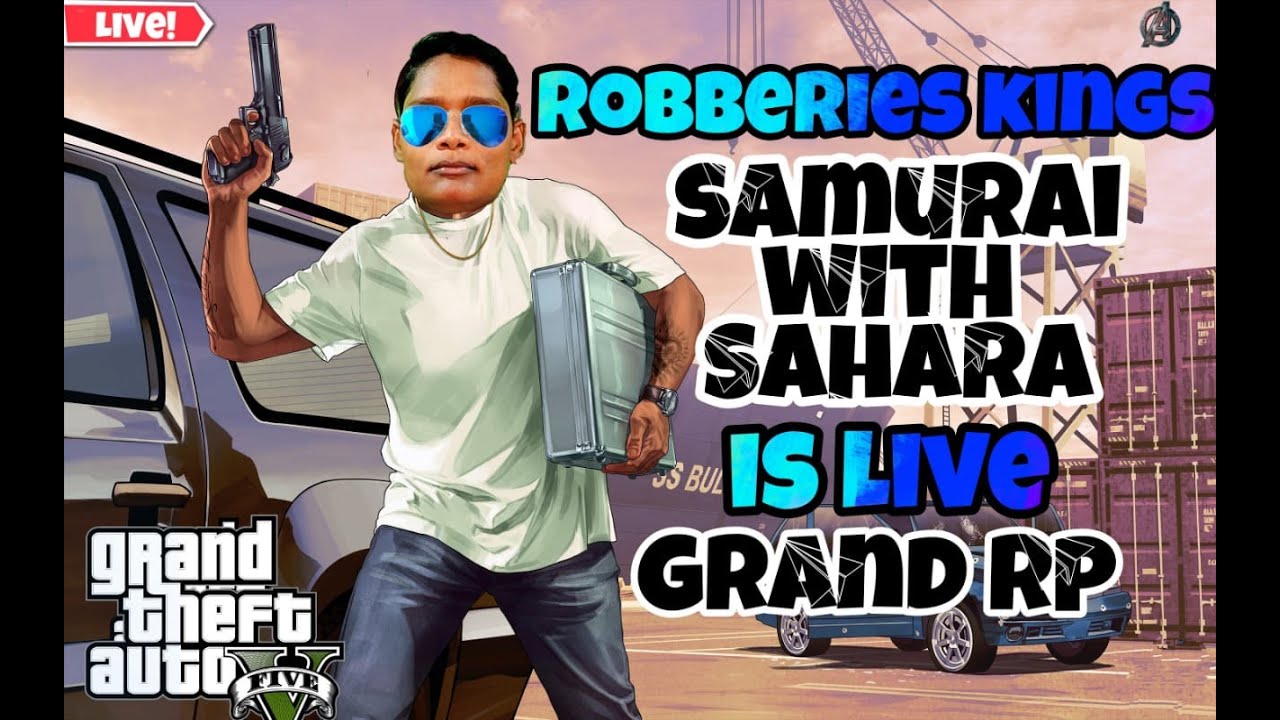 GTA5 Grand RP Server 2 With Facecam || @SAMURAI TeluguGamer ||#145 ...