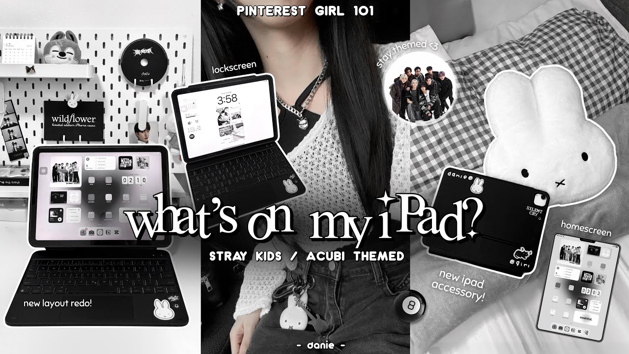 WHAT’S ON MY IPAD 🎱🎧 Acubi SKZ Themed: Pinterest Inspired, Layout Redo ...