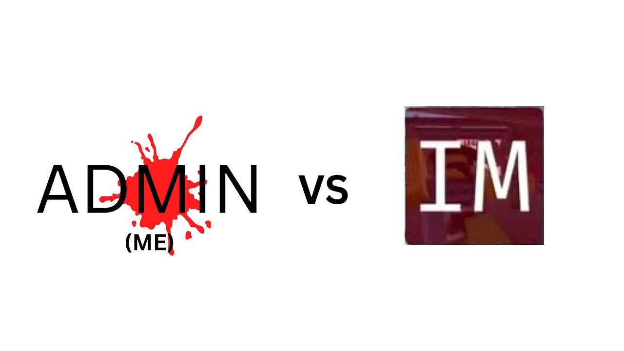 Admin vs Inadequate Mod - YouTube