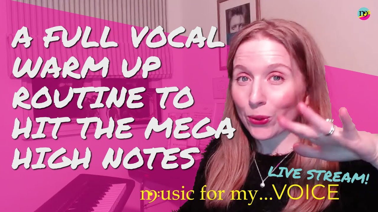 Hit the High Notes - a fab vocal warm session LIVE STREAM! | MusicForMy ...