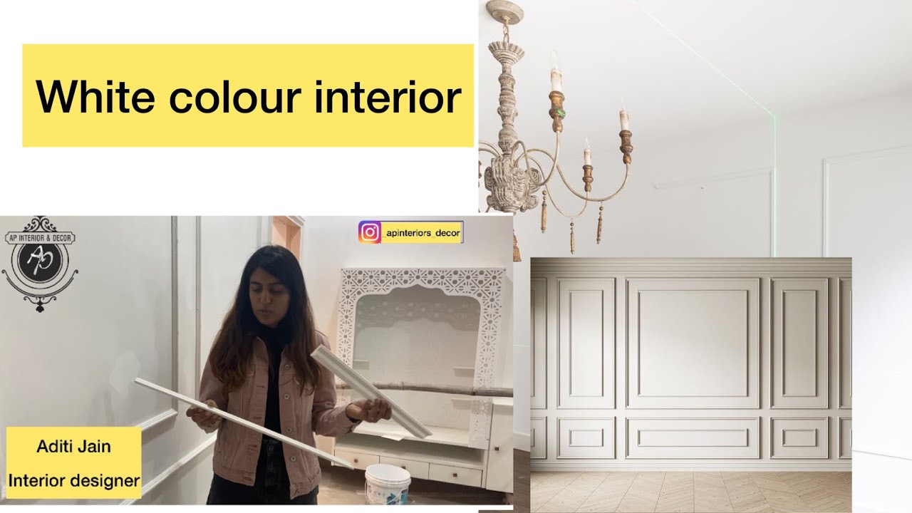 White colour interior design |White House design#whiteinteriors # ...