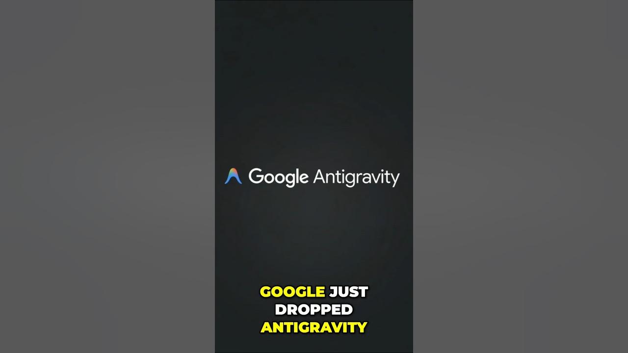 Google Antigravity Explained - YouTube